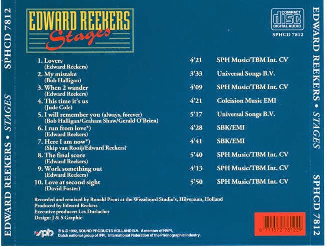 AOR Night Drive: Edward Reekers - Stages (1992)